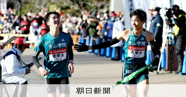 【速報中】青山学院大、首位で7区へ 早稲田大引き離す 箱根駅伝 [箱根駅伝]：朝日新聞