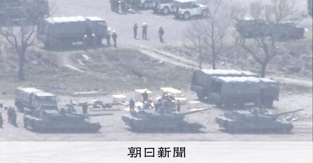 陸自戦車の砲弾が暴発、砲手ら3人死亡 大分の演習場、射撃訓練中：朝日新聞
